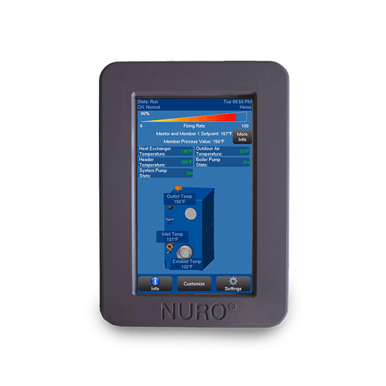 What is the NURO® Touchscreen Controller?